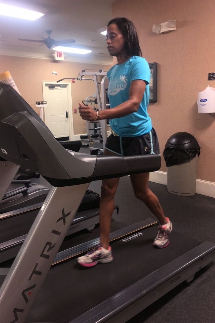 Incline treadmill workout for glutes • Views From Here