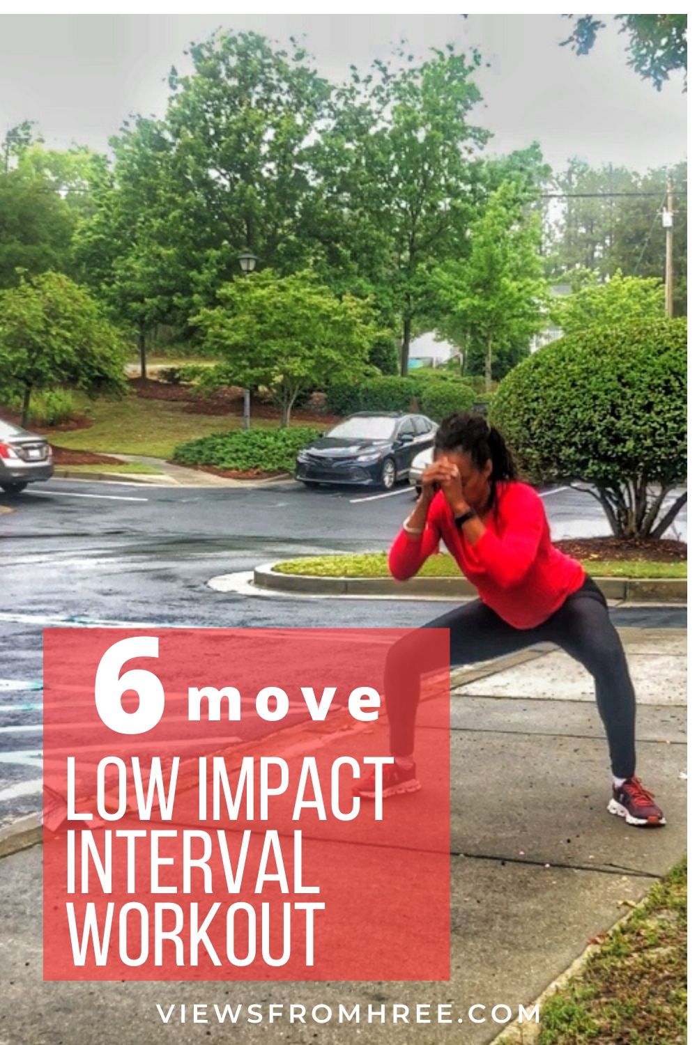 6 move low impact interval workout • Views From Here