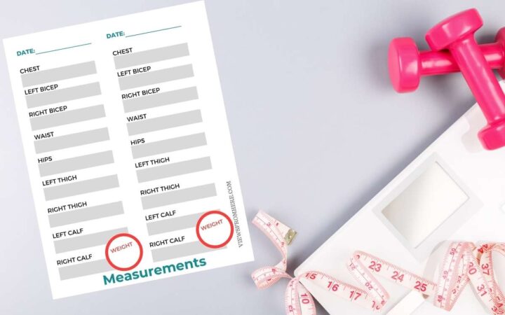 How to track weight loss progress without a scale • Views From Here