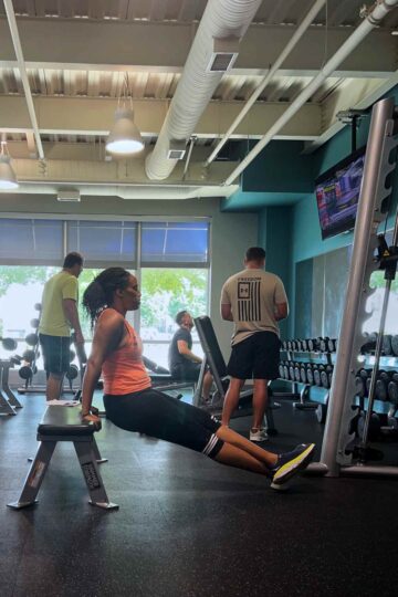 Lateral head tricep exercises for toned arms • Views From Here