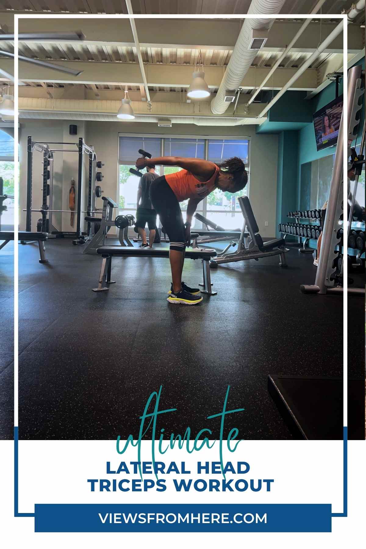 Lateral head tricep exercises for toned arms • Views From Here