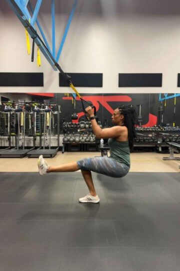 TRX leg exercises: Strengthen and tone your lower body • Views From Here