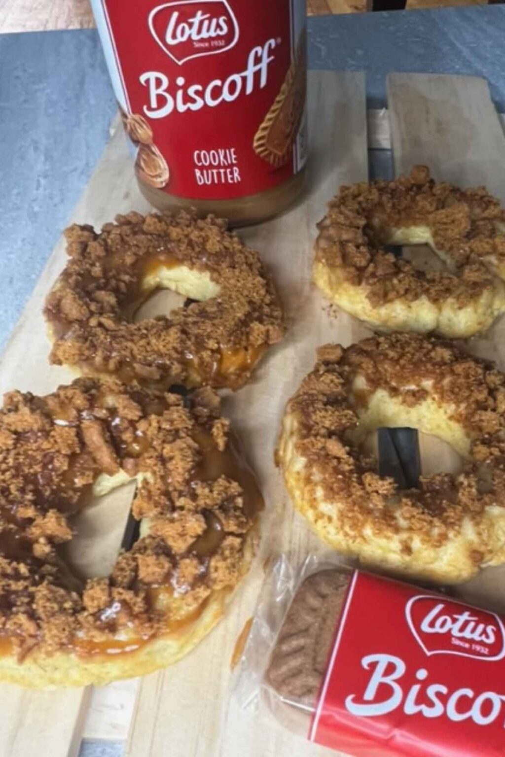 Easy Biscoff low calorie donut recipe • Views From Here