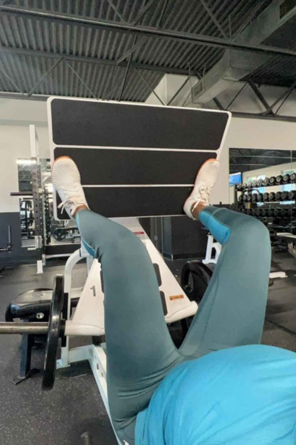 What's the best foot placement for leg press? • Views From Here