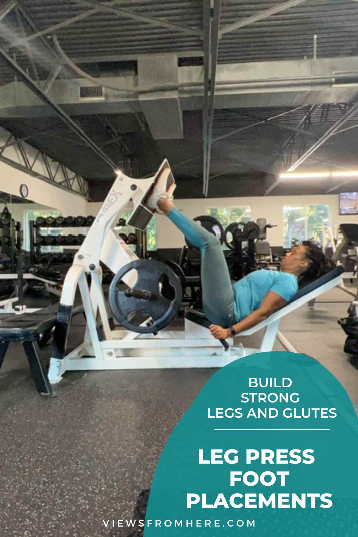 What's the best foot placement for leg press? • Views From Here
