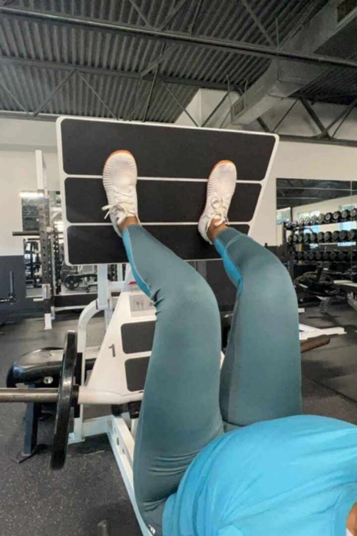 What's the best foot placement for leg press? • Views From Here