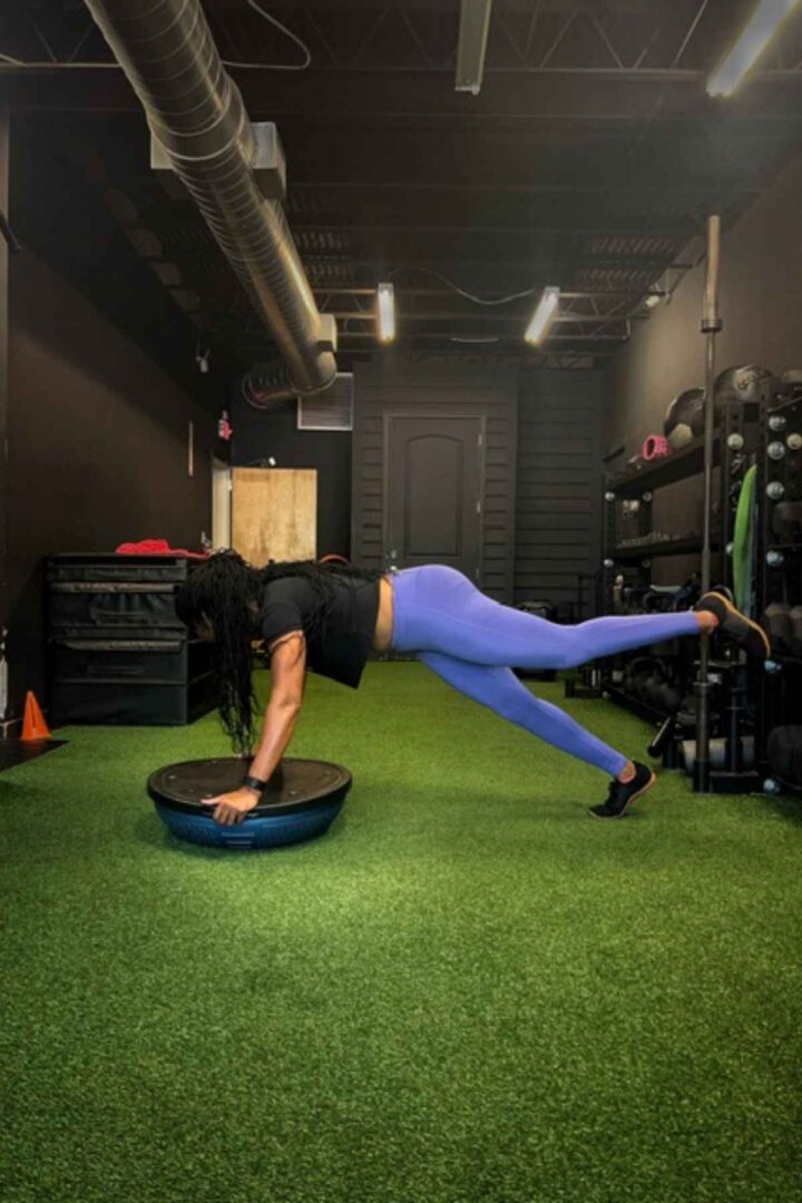 Find your center: Bosu ball balance exercises • Views From Here