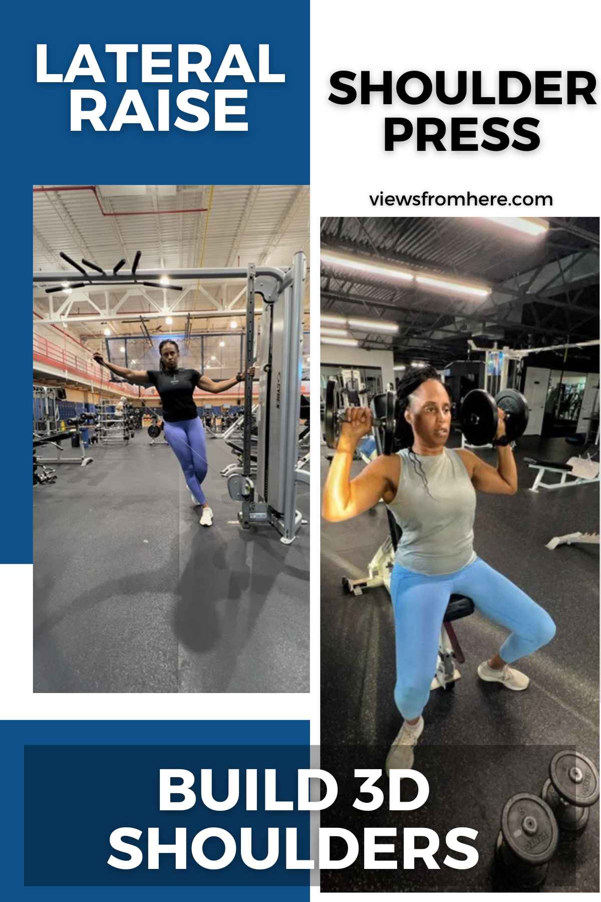 Shoulder sculpting: Lateral raise vs shoulder press • Views From Here
