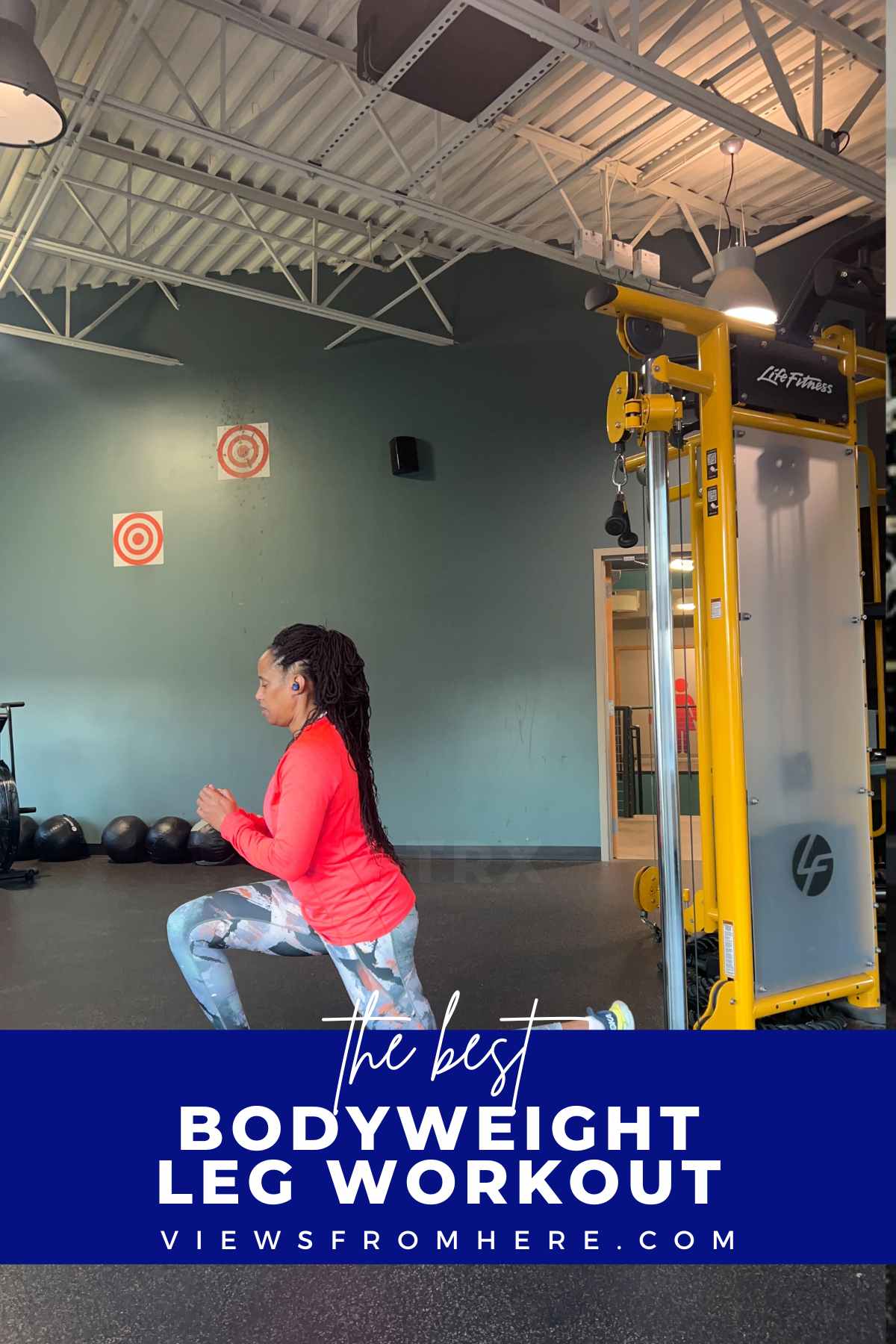 Ditch the weights: A beginner bodyweight leg workout • Views From Here